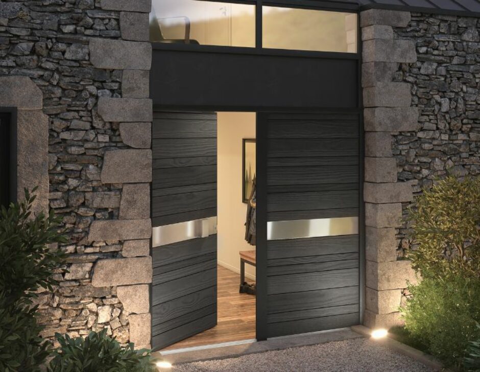Porte d'entrée Nativ - Porte en bois authentique | Zilten