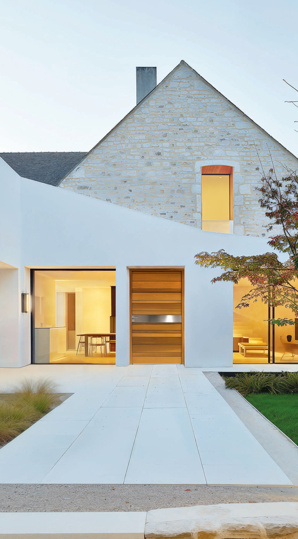 Porte d'entrée Nativ : des portes en bois modernes | Zilten