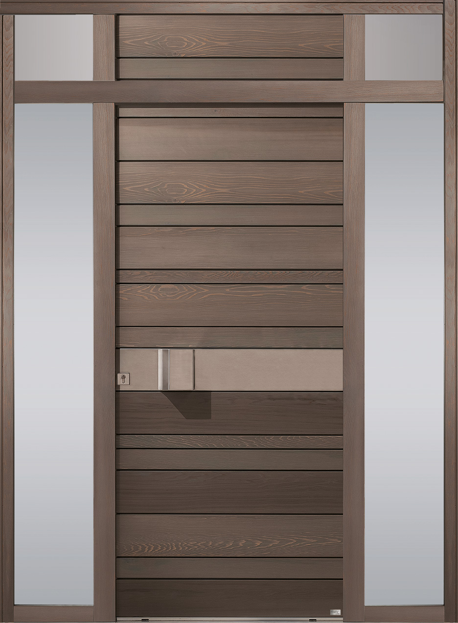 Porte d'entrée Nativ : des portes en bois modernes | Zilten