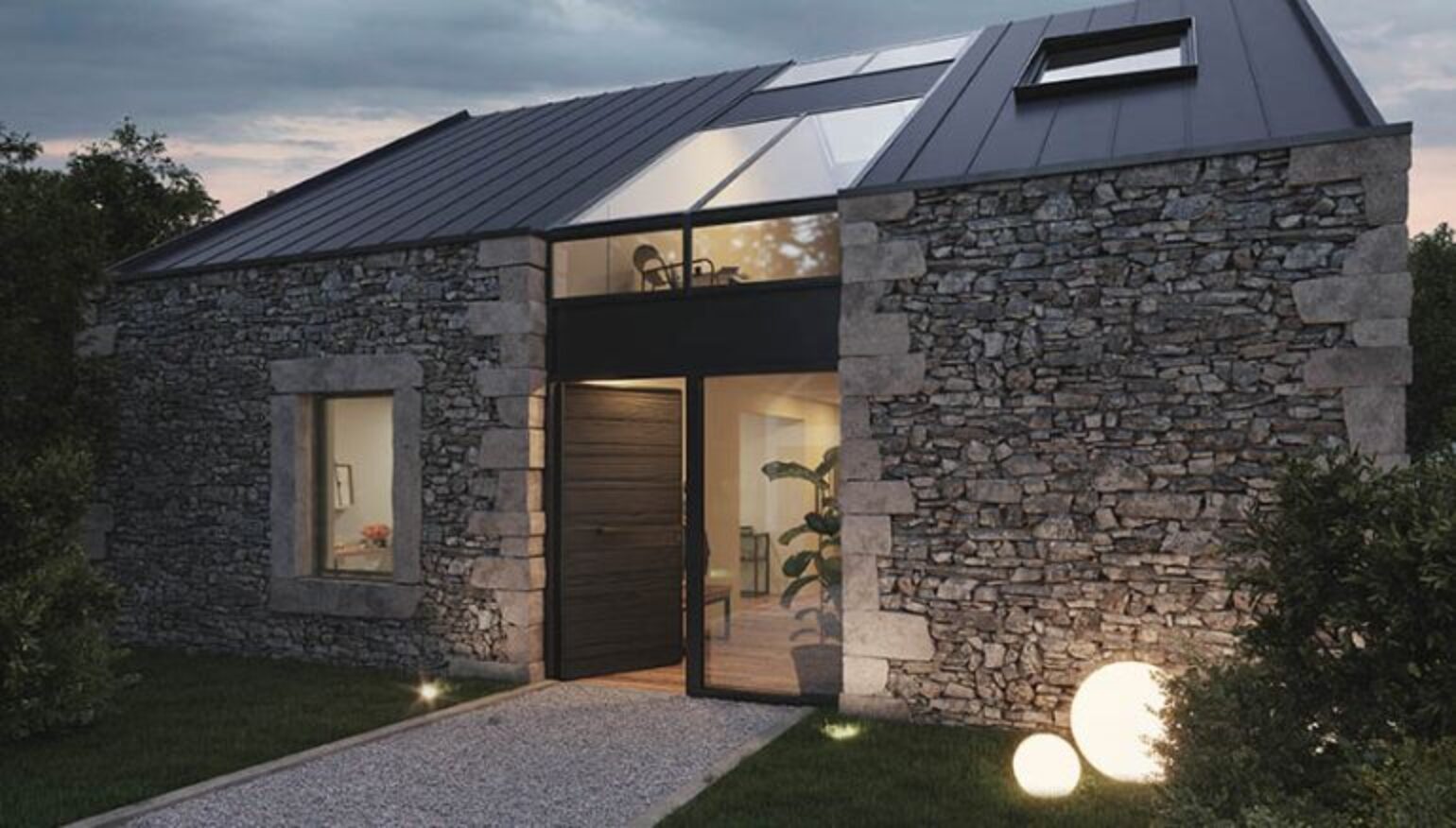 Porte d'entrée Nativ : des portes en bois modernes | Zilten